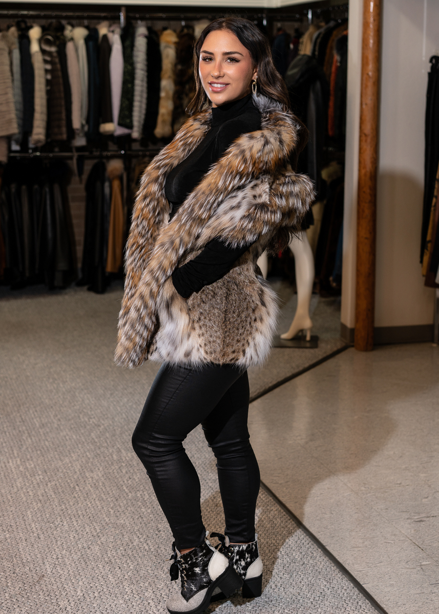 Lynx and Two-Toned Fox Vest – Morris Kaye Furs