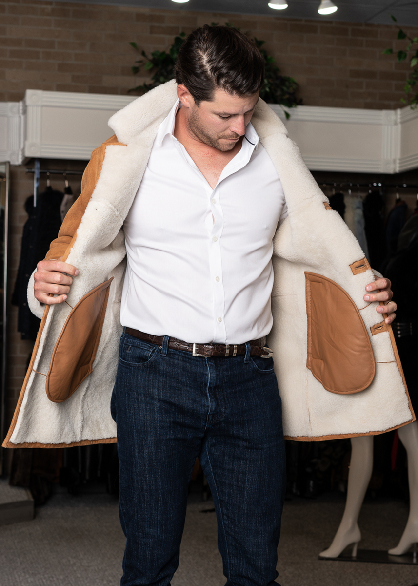 Men's Shearling Stroller – Morris Kaye Furs