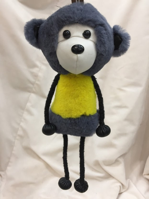 Rabbit Fur Monkey Keychain – Morris Kaye Furs